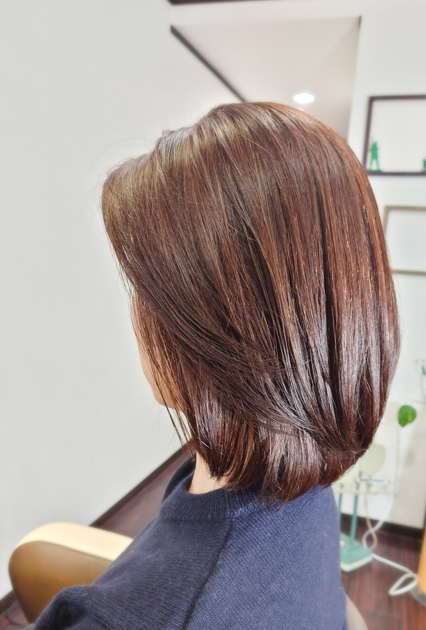 縮毛矯正×髪質改善メテオカラーで作る大人レイヤースタイル!40代50代 – 髪質改善・縮毛矯正〉HAIR TACK